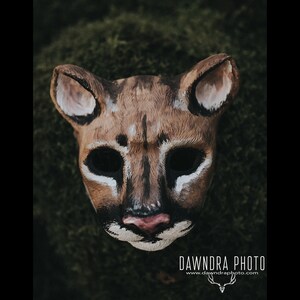 Mountain Lion, Full Face Mask, Neko, Florida Panther Mask, Spirithoods ...