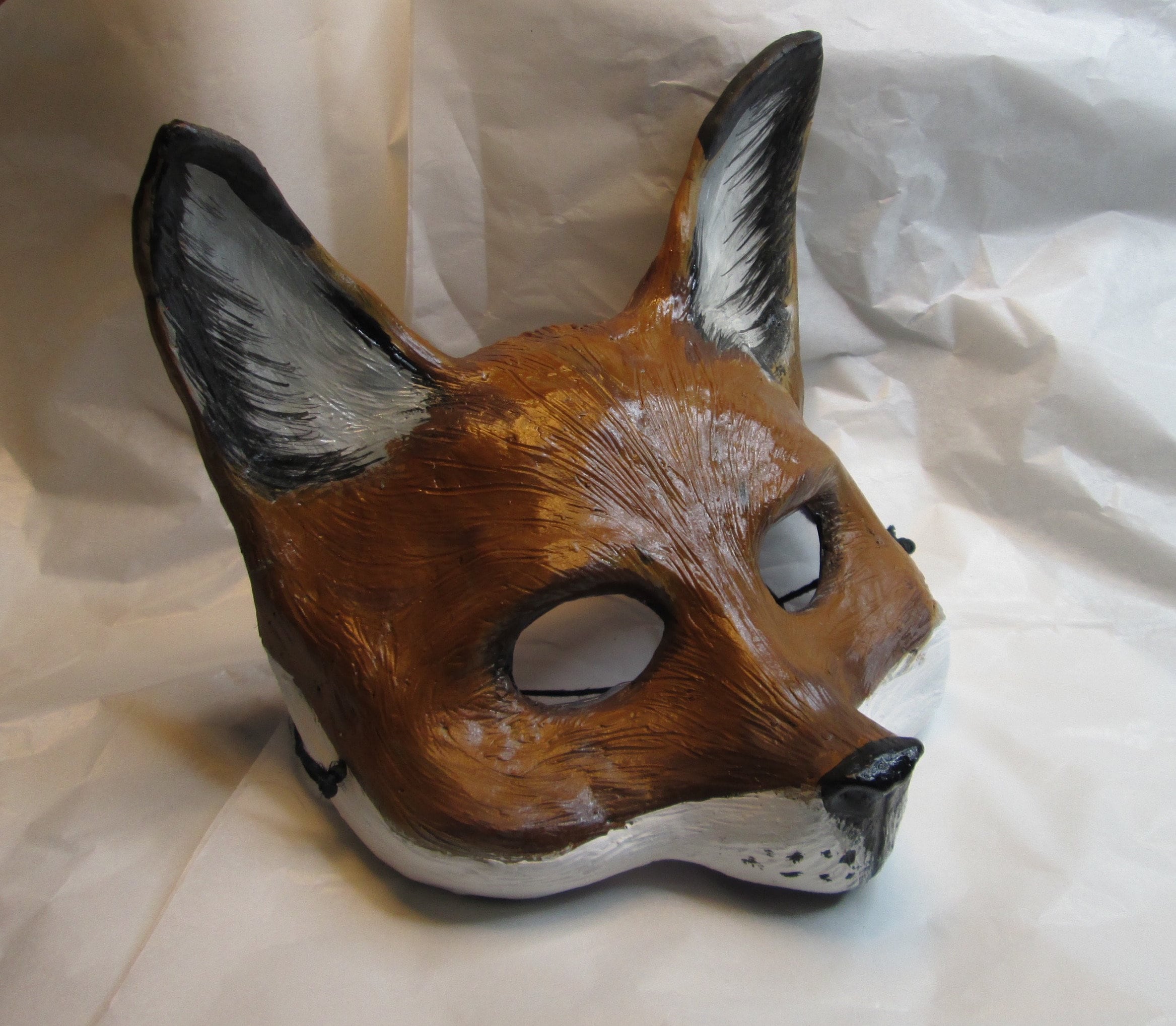 Fox Animal spirit zootopia cosplay whimsical mask | Etsy