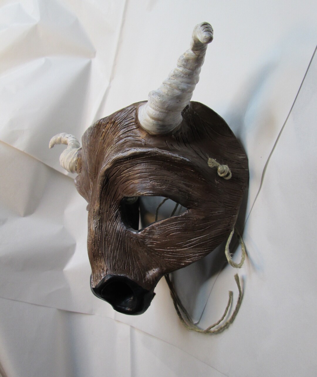 Fantasy Minotaurus Maske, Maskerade Maske, Larp, Mittelalter, Mythos ...