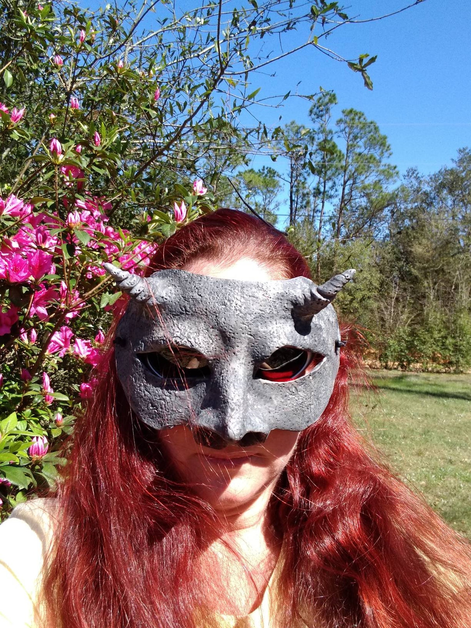 Gargoyle Mask Masquerade Mask Lap Made to Order Custom - Etsy