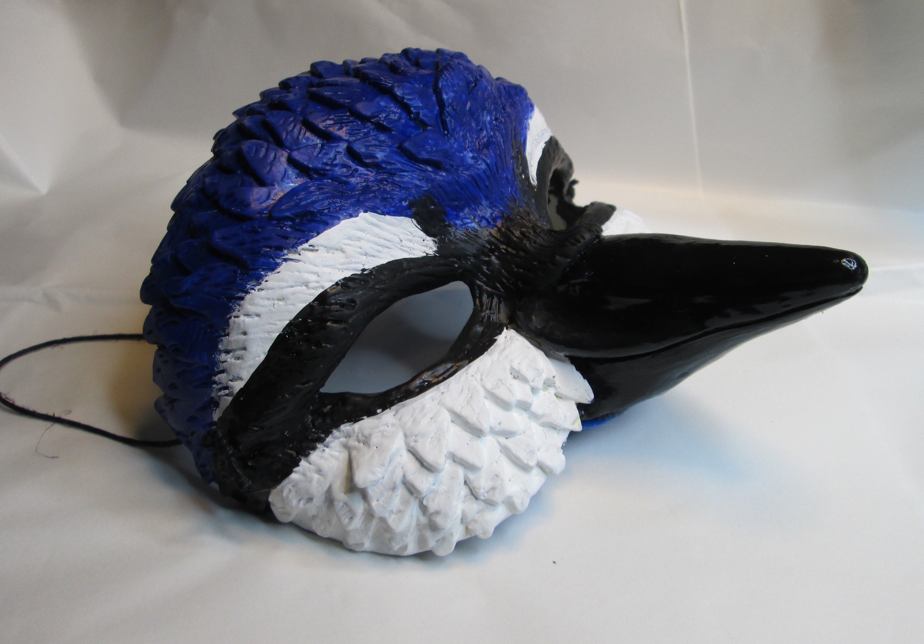 Bluejay mask Blue Bird mask masquerade mask costume mask | Etsy