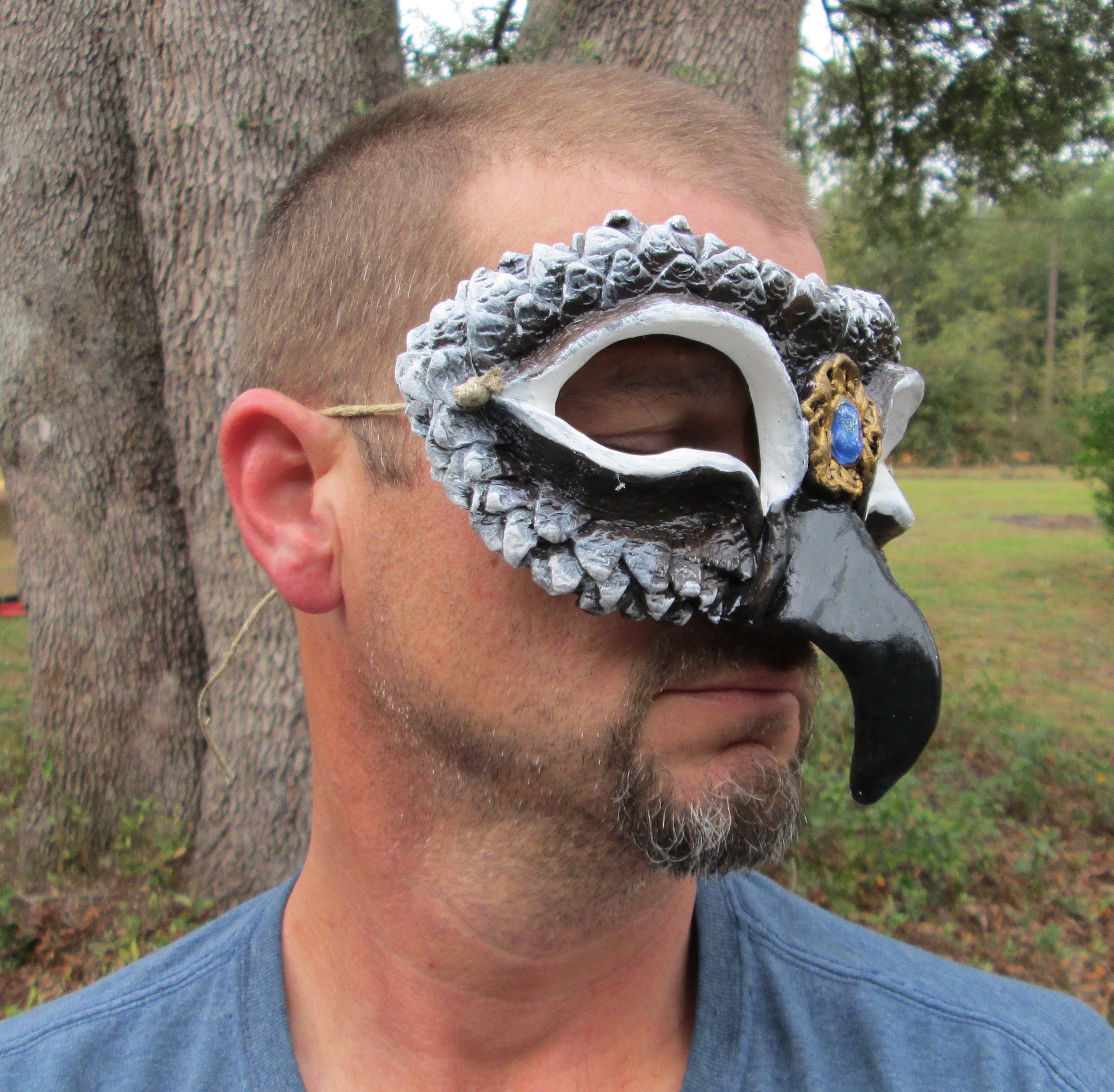 Birdman Mask Masquerade Mask Costume Mask Fantasy - Etsy Denmark