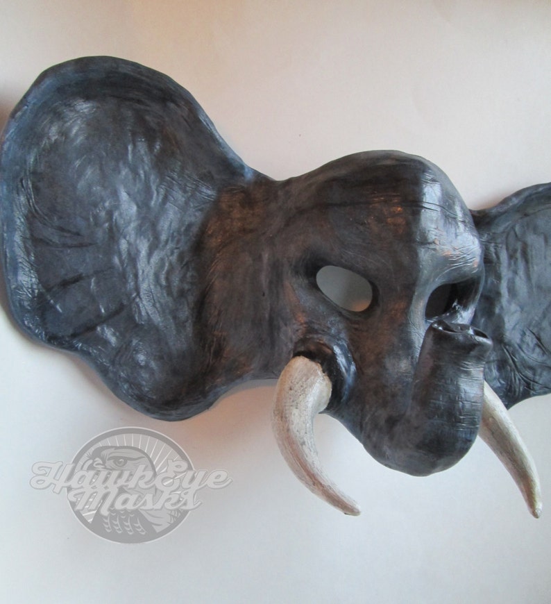 Elephant Costume Mask, Costume Mask, Wildlife Animal Mask, Adult ...