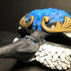 Bluejay, Mask, Blue Bird Mask, Masquerade Mask, Costume Mask, Bird ...