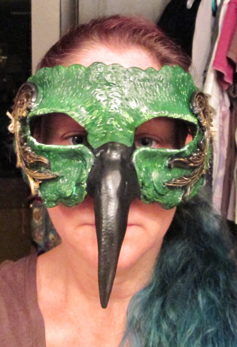 Colibrí máscara máscara de mascarada máscara de disfraces | Etsy
