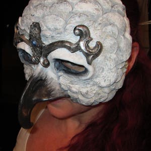 Snow Bird, Fantasy Mask, Winter, Snowbird, Custom Made, Masquerade ...