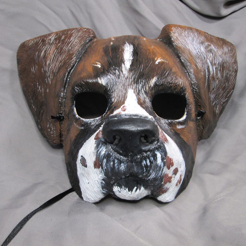 Bulldog Mask - Etsy