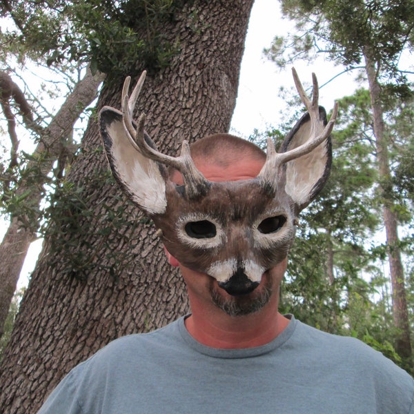 Deer Mask - Etsy
