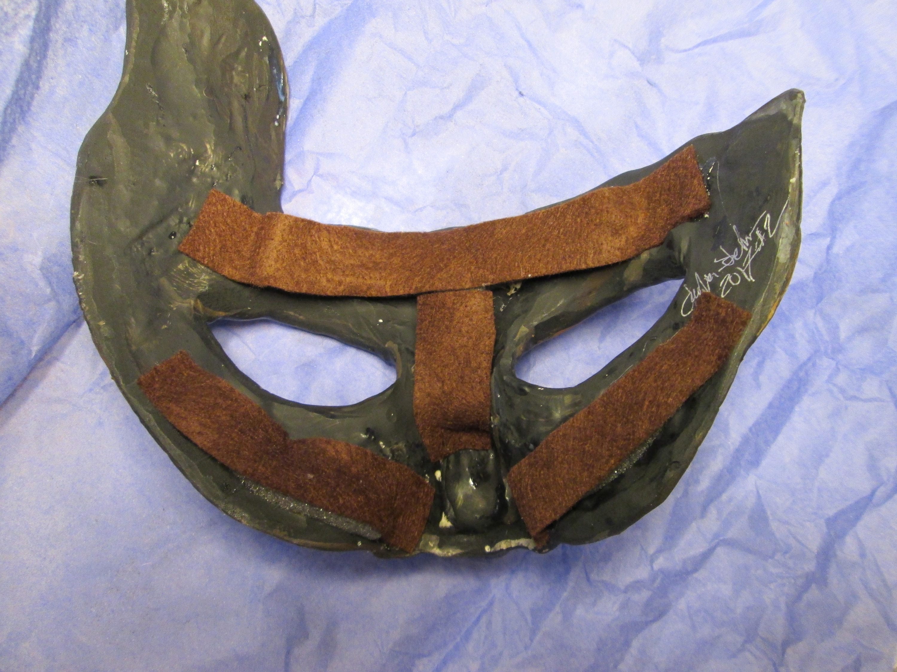 Asymmetrical forest faerie mask tree fairy mask masquerade | Etsy