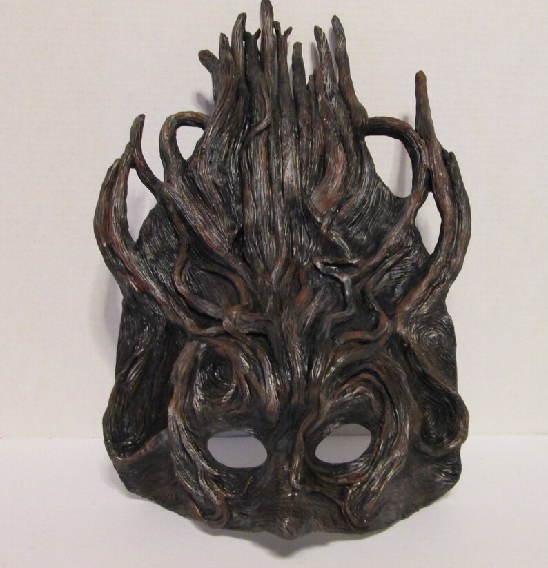 Mother Nature Druid Roots Groot Mask Masquerade Mask - Etsy