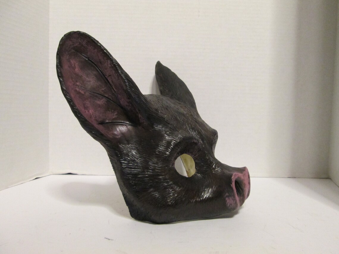 Bat Cute Bat Costume Mask Masquerade Mask Realistic Bat | Etsy