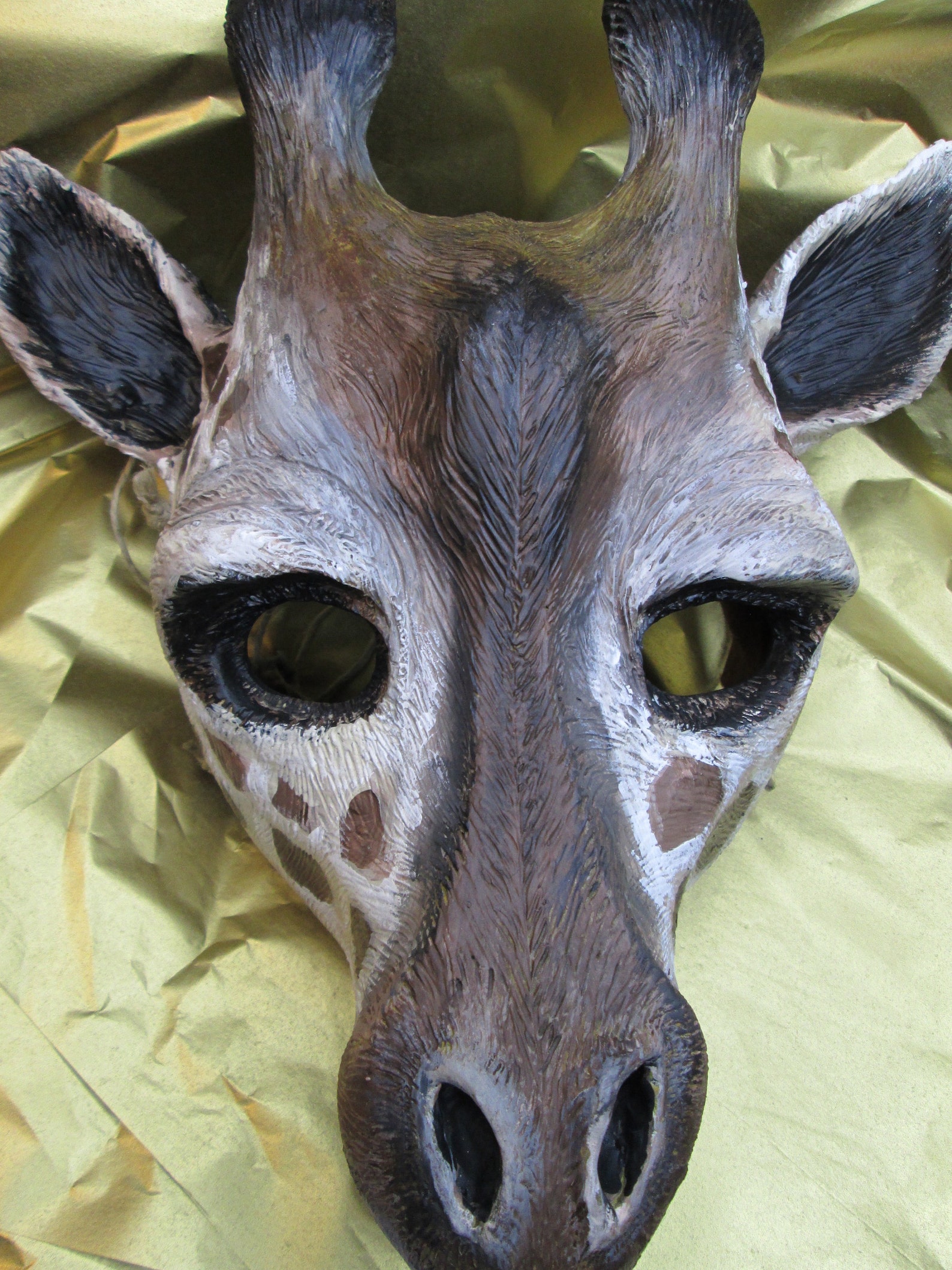 Giraffe mask wildlife Adult mask Giraffe costume mask | Etsy