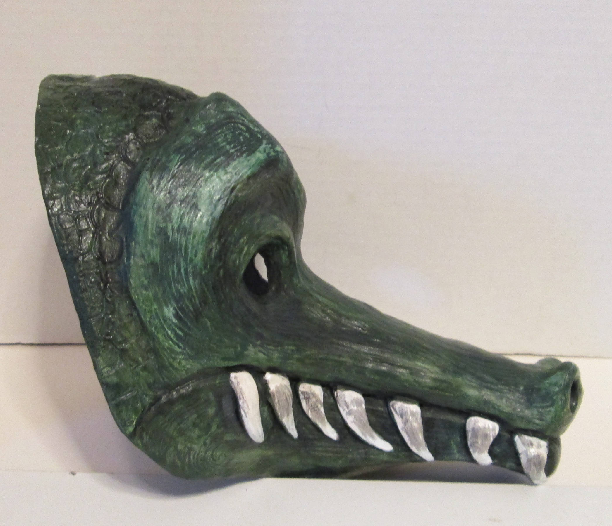 Alligator mask Gator mask reptile masquerade mask adult | Etsy