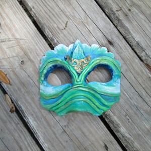 Merman, Mermaid, Green Lagoon, Creature Mask, Masquerade Mask, Costume ...