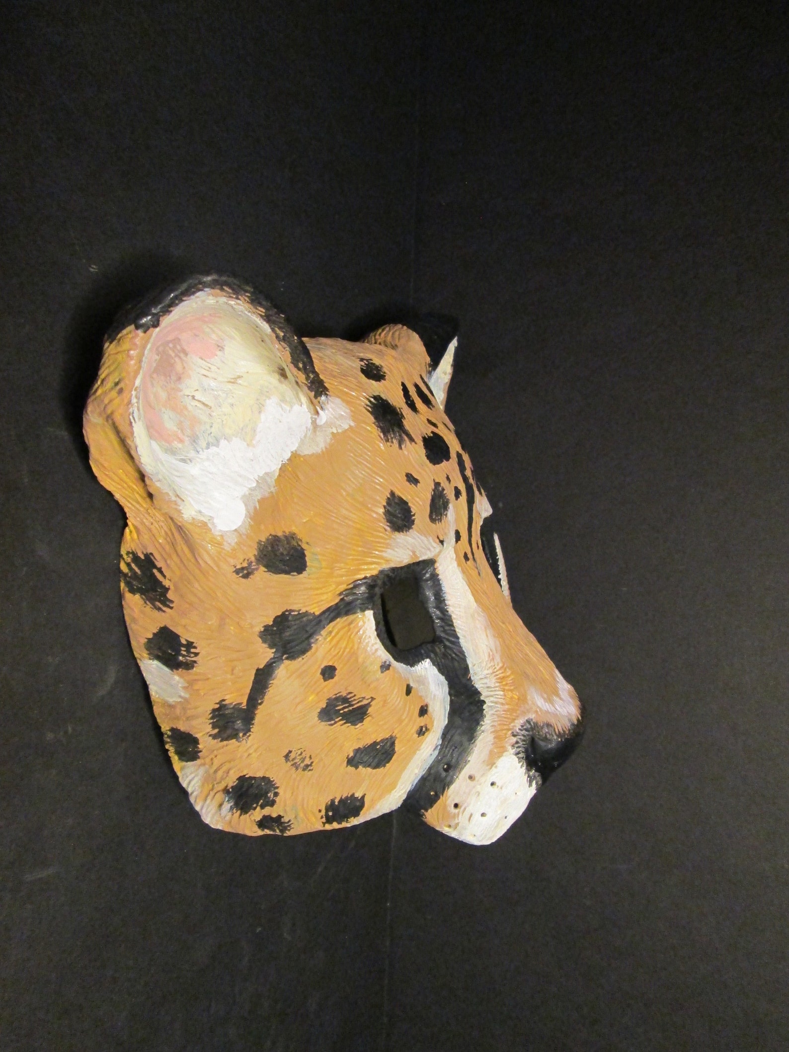 Cheetah masquerade mask Neko hand painted mask costume | Etsy