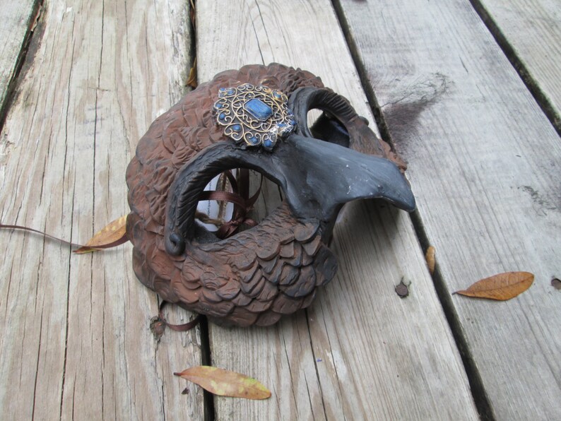 Masquerade Mask Costume Mask Falcon Fantasy Guardian Hawk - Etsy