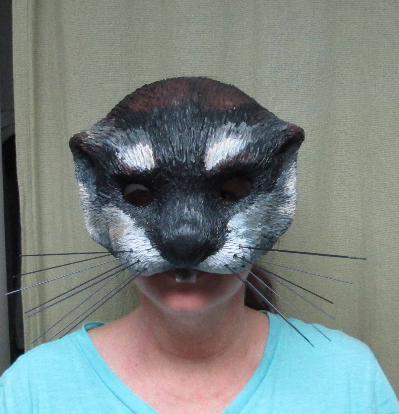 Marmot Lemming marmot mask woodland creature Lemming mask | Etsy