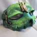 Merman, Creature Mask, Sea, Green, Masquerade Mask, Costume Mask, Green ...
