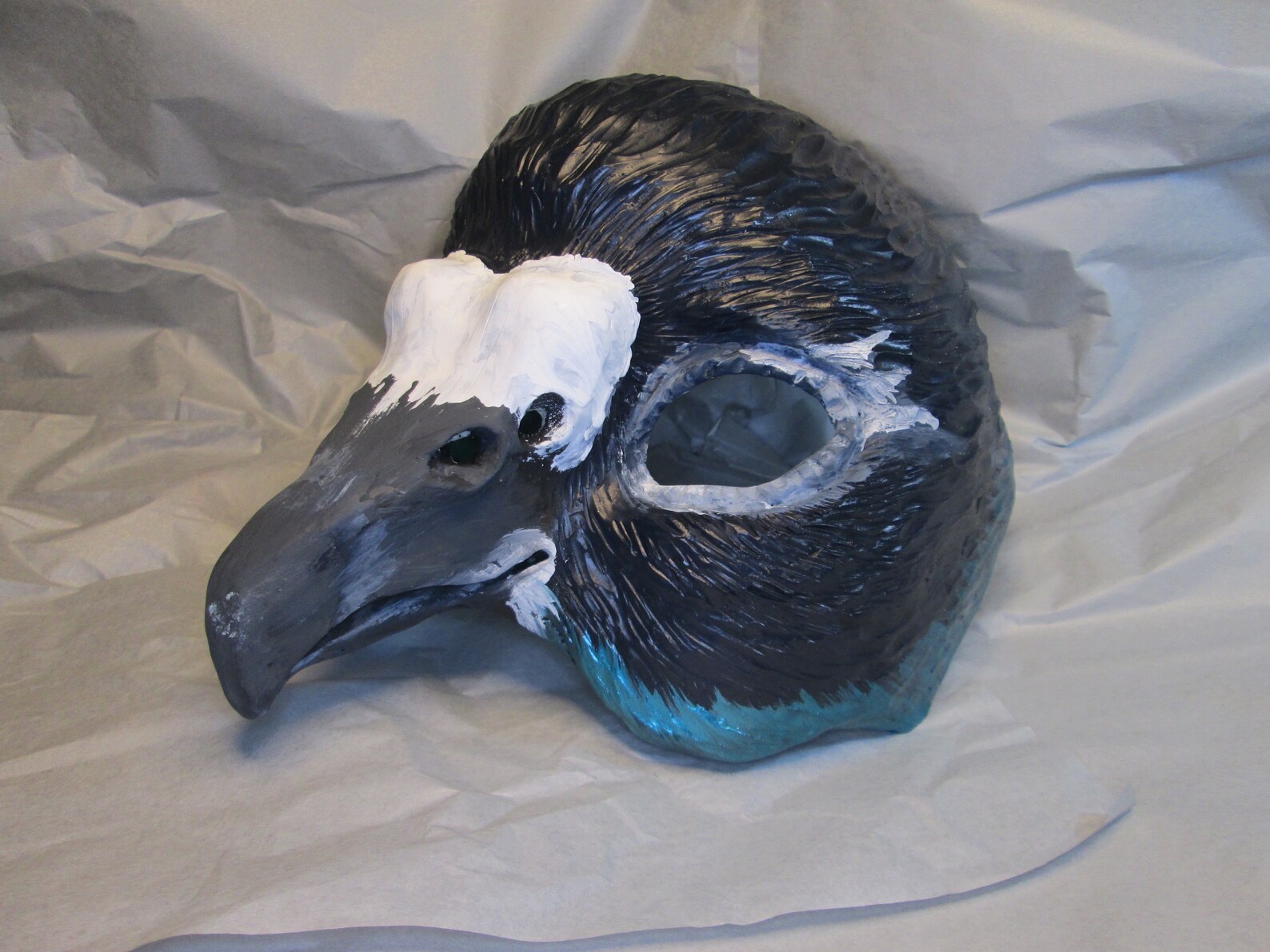 Pigeon Mask Masquerade Mask Bird Mask Hand Painted Mask | Etsy