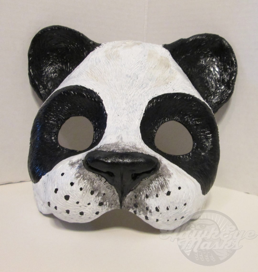 Panda Bear, Mask, Forest Animal, Panda, Bear Mask, Animal Costume ...