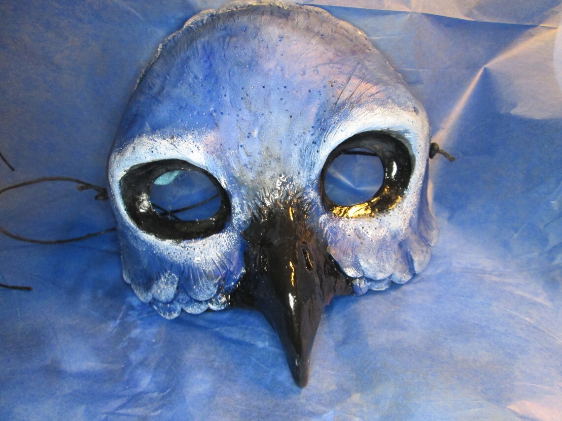 Owl mask custom made masquerade mask costume bird mask | Etsy