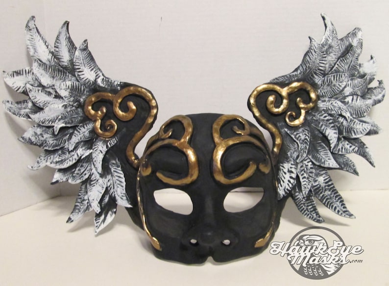Valkyrie, Masquerade Mask, Winged Mask, Masked Ball, Mythological ...