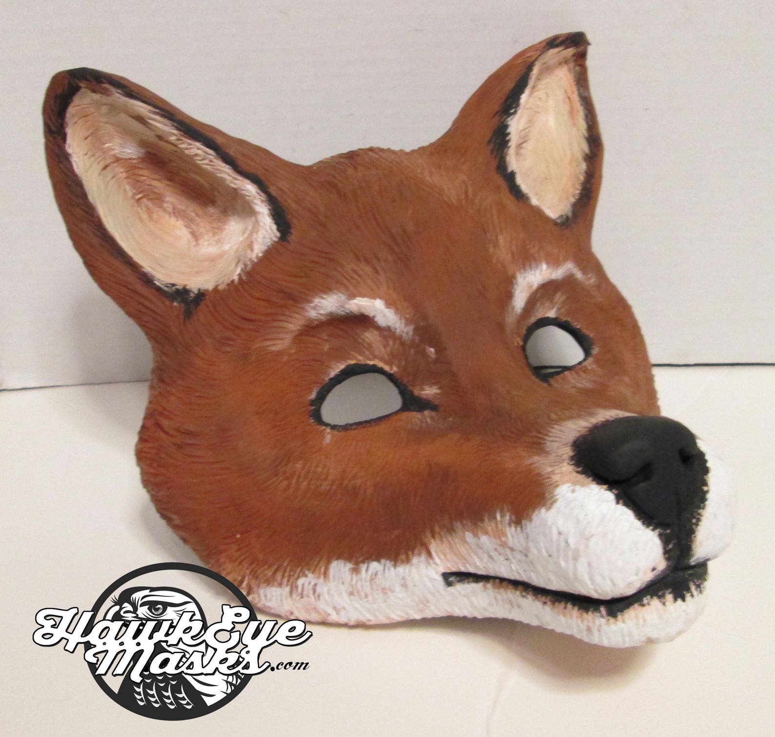 Fox Costume Mask Cute Fox Mask Animal Mask Zootopia - Etsy