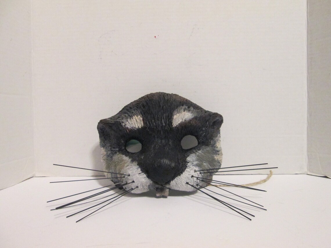 Marmot Lemming marmot mask woodland creature Lemming mask | Etsy