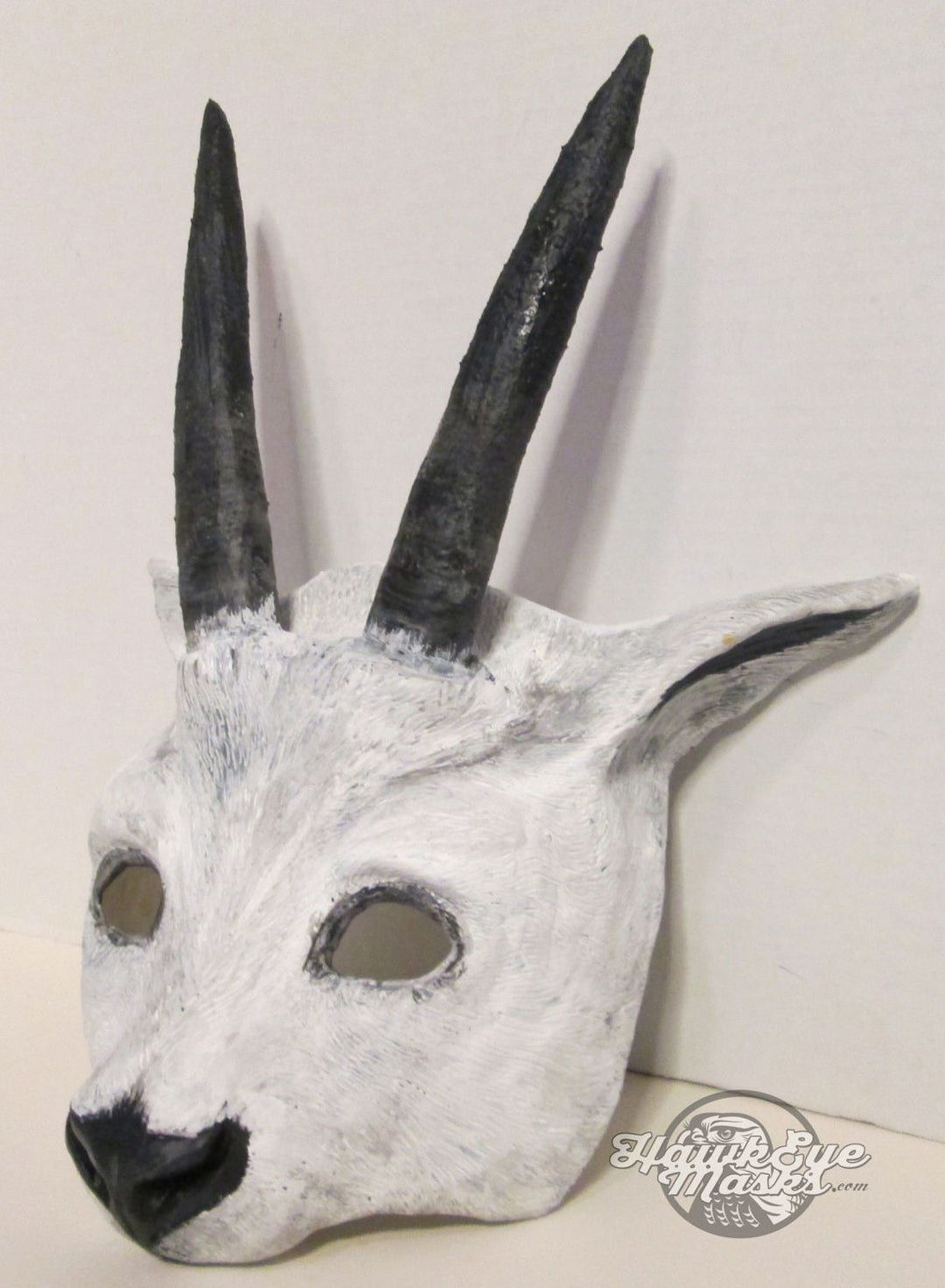 Mountain Goat, Goat Mask, Masquerade Mask, Wildlife Art, Capricorn ...