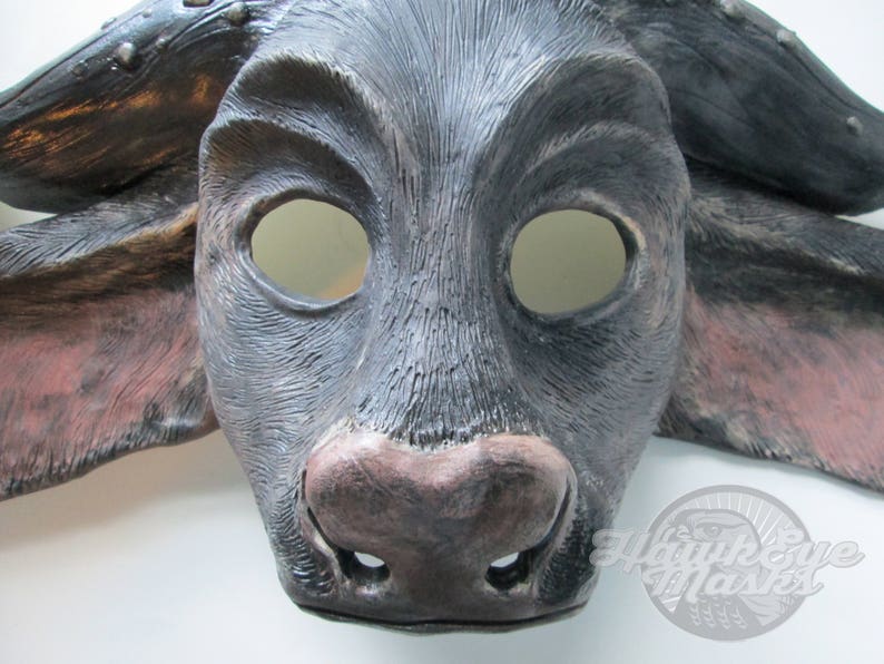 Handmade Water Buffalo Mask: Resin Ox Costume, Masquerade Cosplay - Etsy