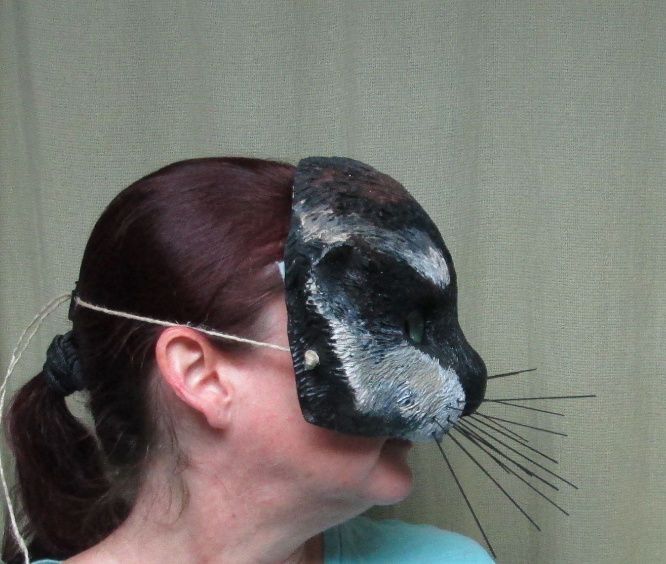 Marmot Lemming marmot mask woodland creature Lemming mask | Etsy