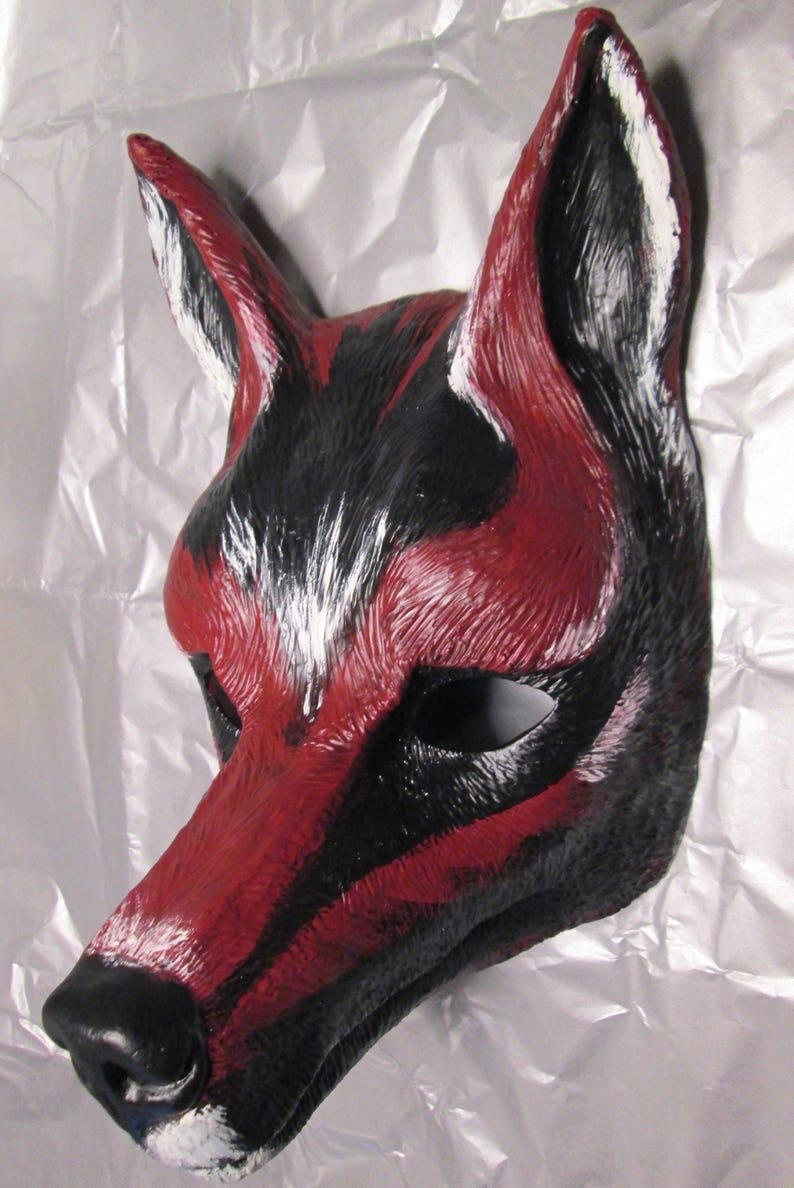 Ghost Dog Custom Masquerade Mask Cosplay Adult Mask Adult | Etsy