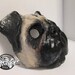 Pug Dog Costume Mask Pug Mask Pet Art Show Dog Men in - Etsy