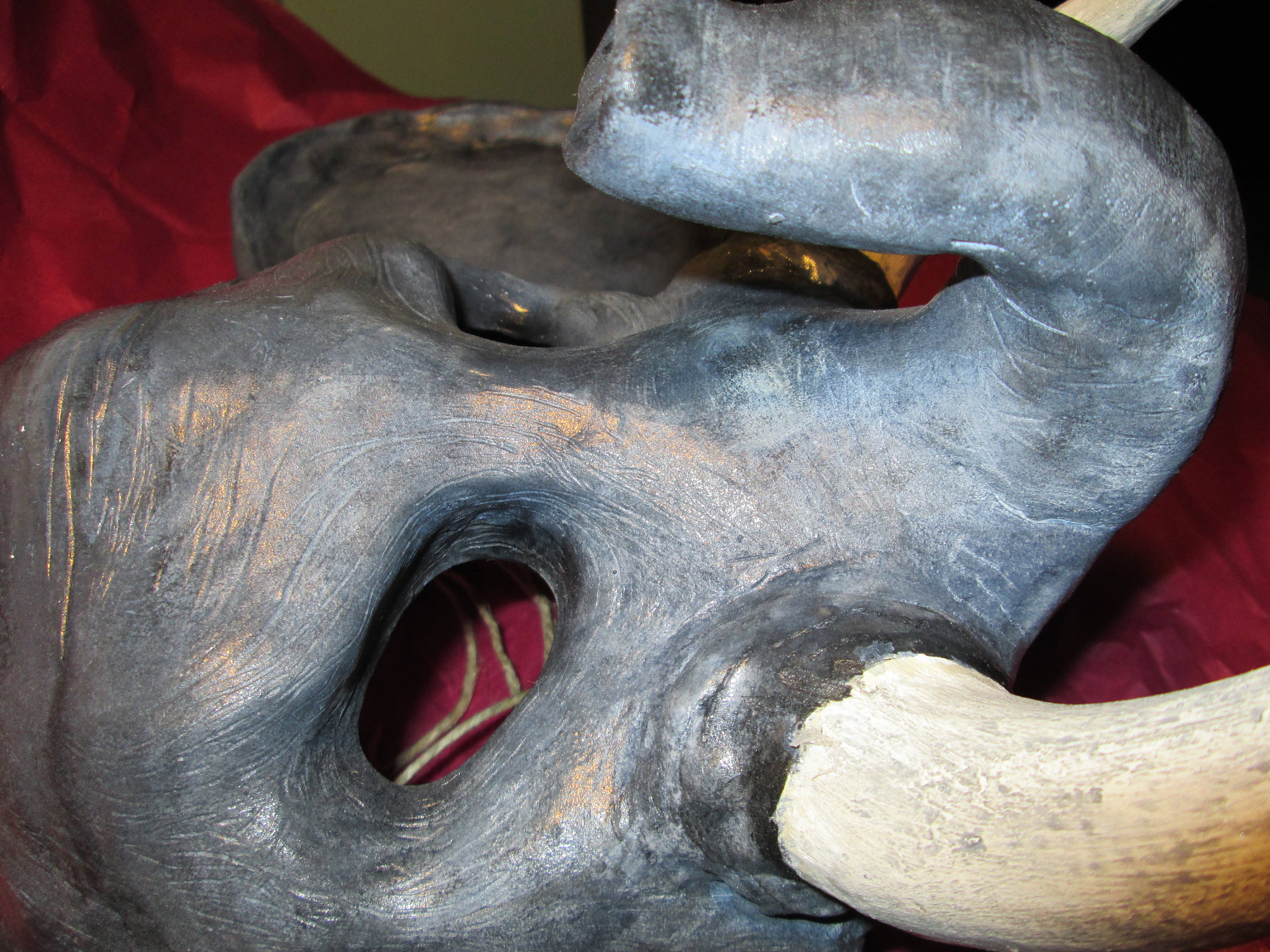 Handmade Resin Elephant Costume Mask, Masquerade Mask - Etsy