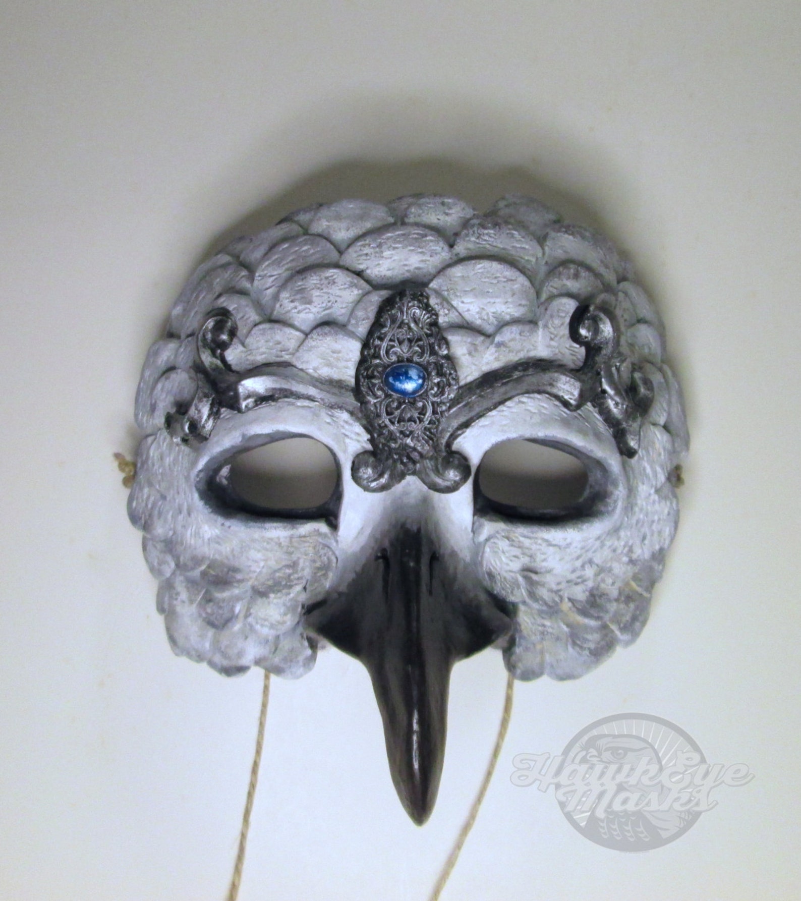 Snow Bird Fantasy Mask Winter Snowbird Custom Made - Etsy