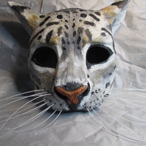 Snow Leopard, Mask, Animal Costume Mask, Neko, Animal Spirit ...