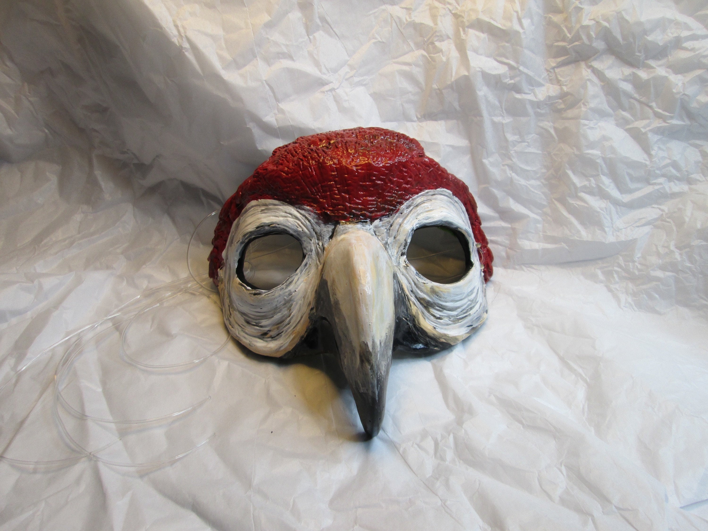 Handmade Mccaw Parrot Mask: Resin Costume Mask - Etsy
