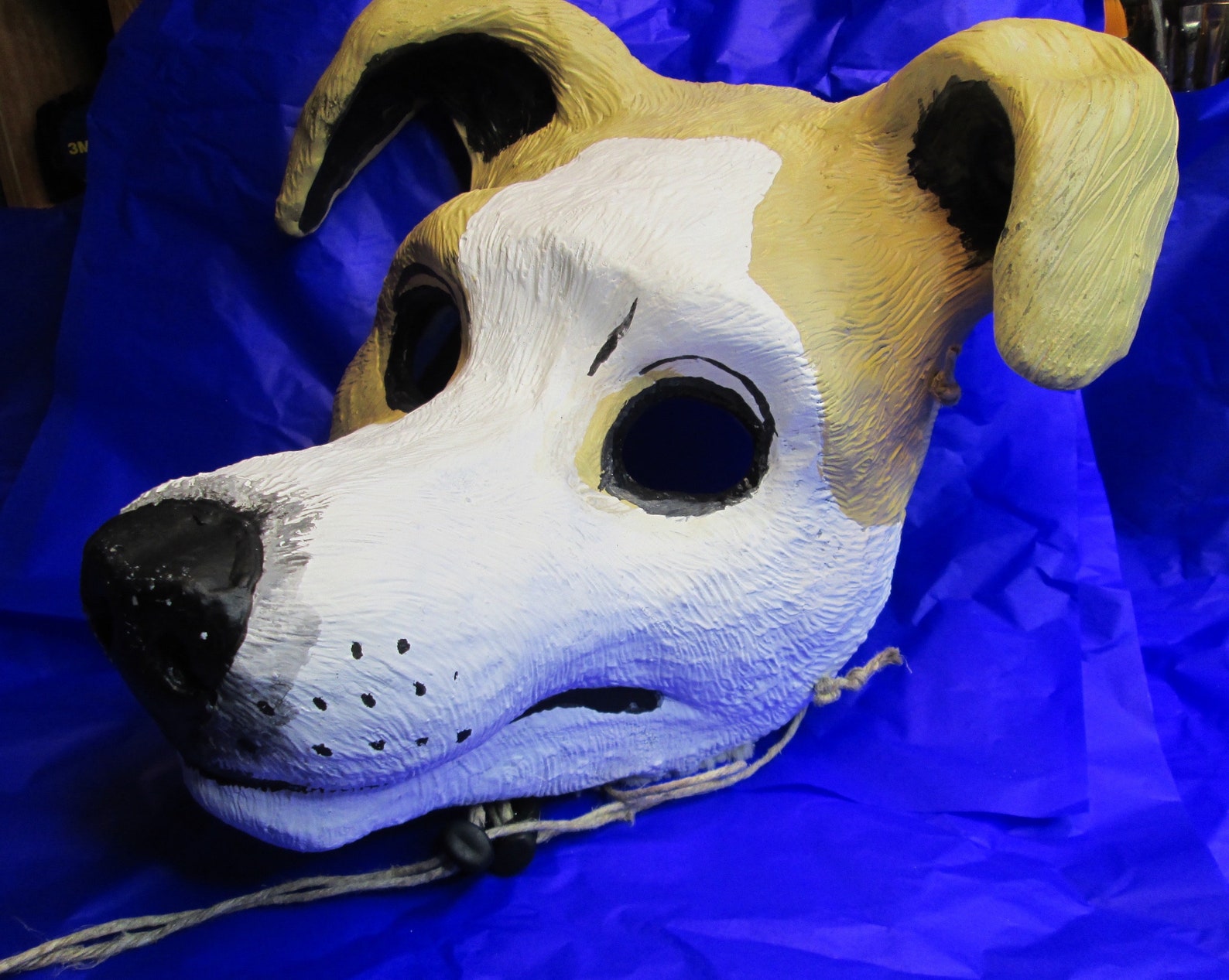Whippet Dog Costume Mask, Animal Art, Custom Painted Pet Mask - Etsy