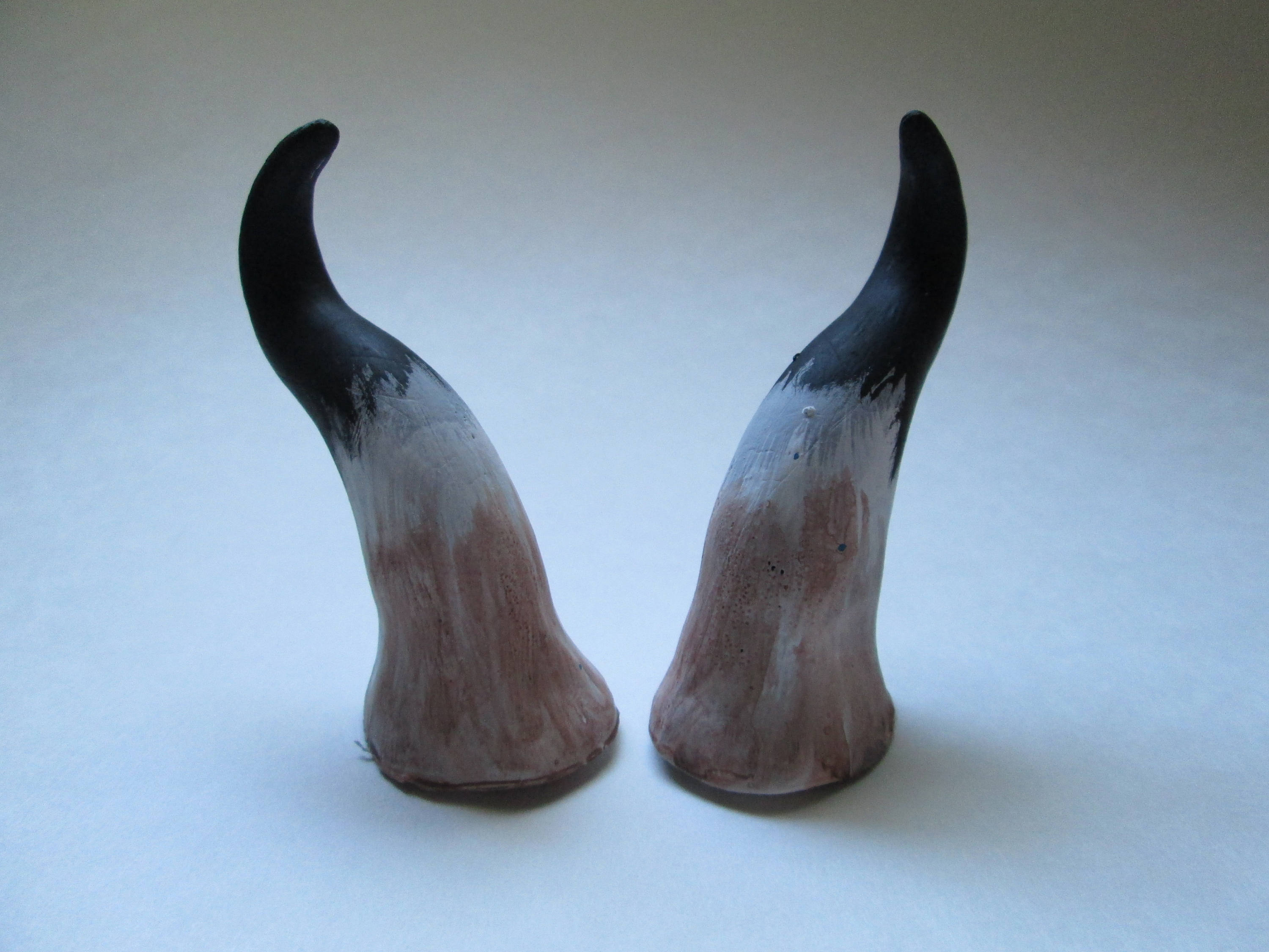 Small Costume Horns Handmade Lightweight Resin Pan Satyr | Etsy