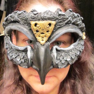 Birdman Mask, Celtic, Masquerade Mask, Finch, Small Bird, Costume Mask ...