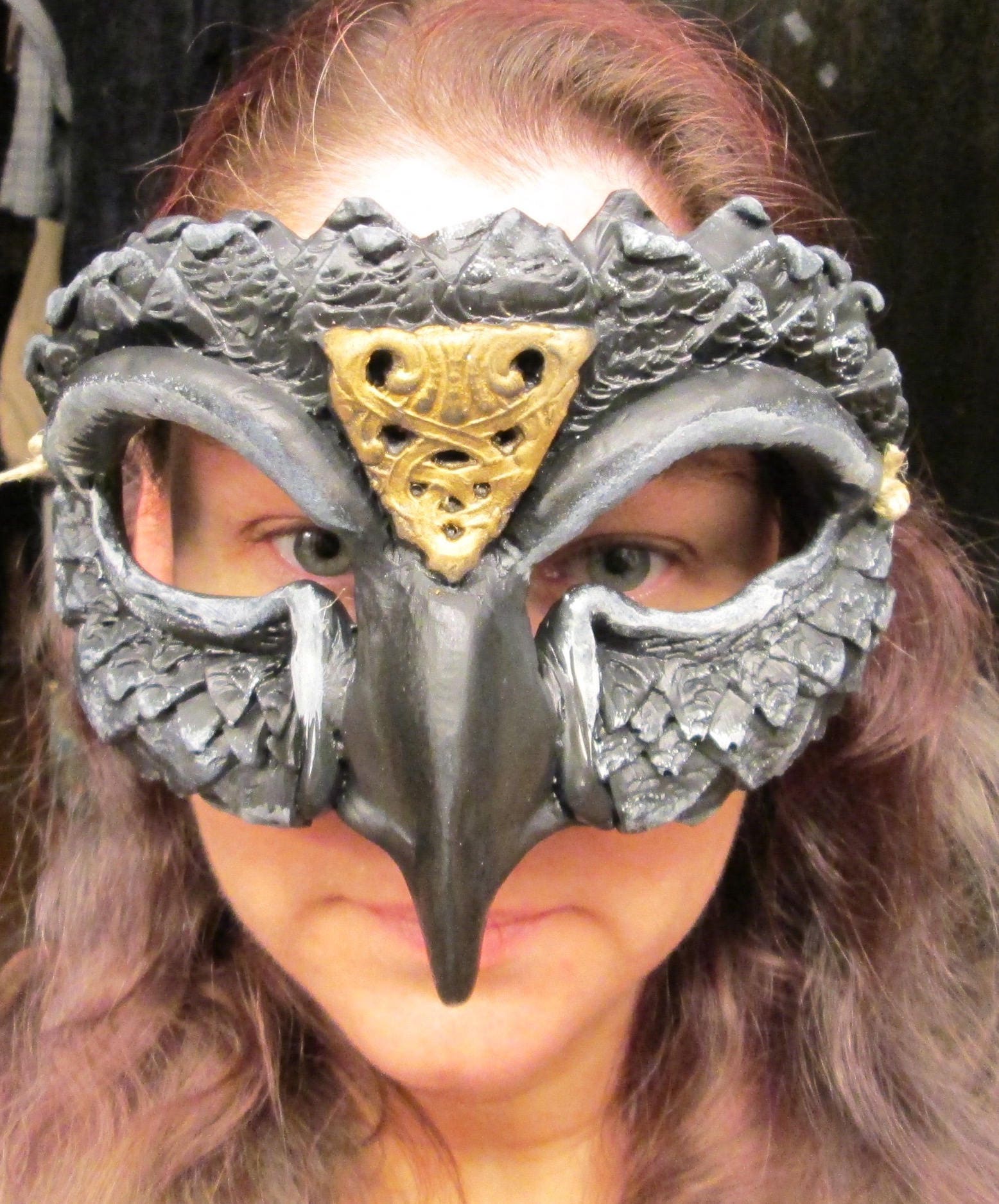 Birdman Mask Celtic Masquerade Mask Finch Small Bird - Etsy