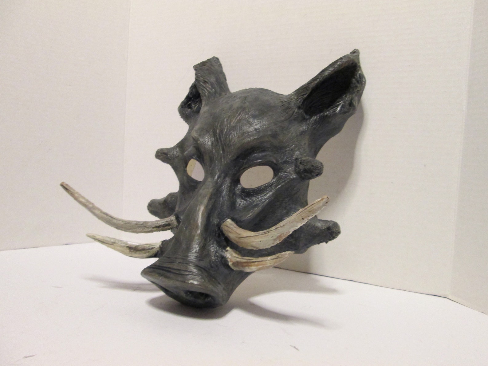 Warthog Mask Costume Mask Hand Painted Masquerade Mask | Etsy