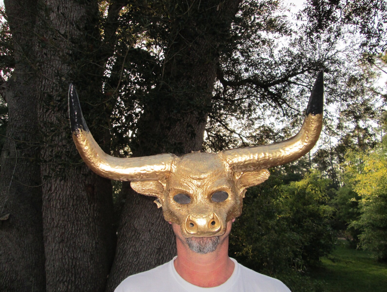 Minotaur Bull Mask Mythological Beast Taurus Black Bull - Etsy Israel