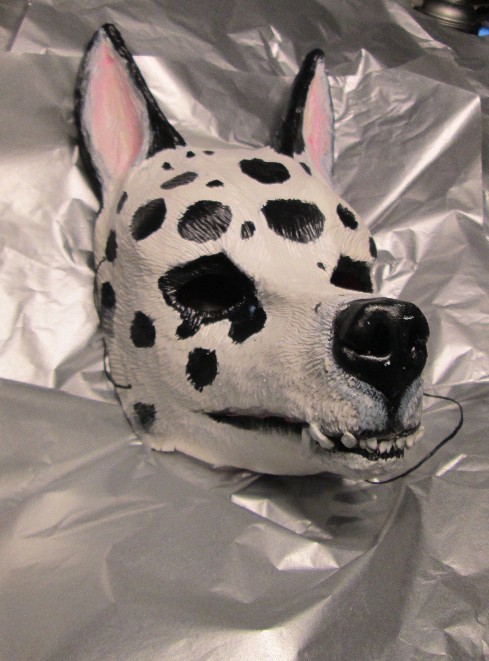 Ghost Dog Custom Masquerade Mask Cosplay Adult Mask Adult | Etsy