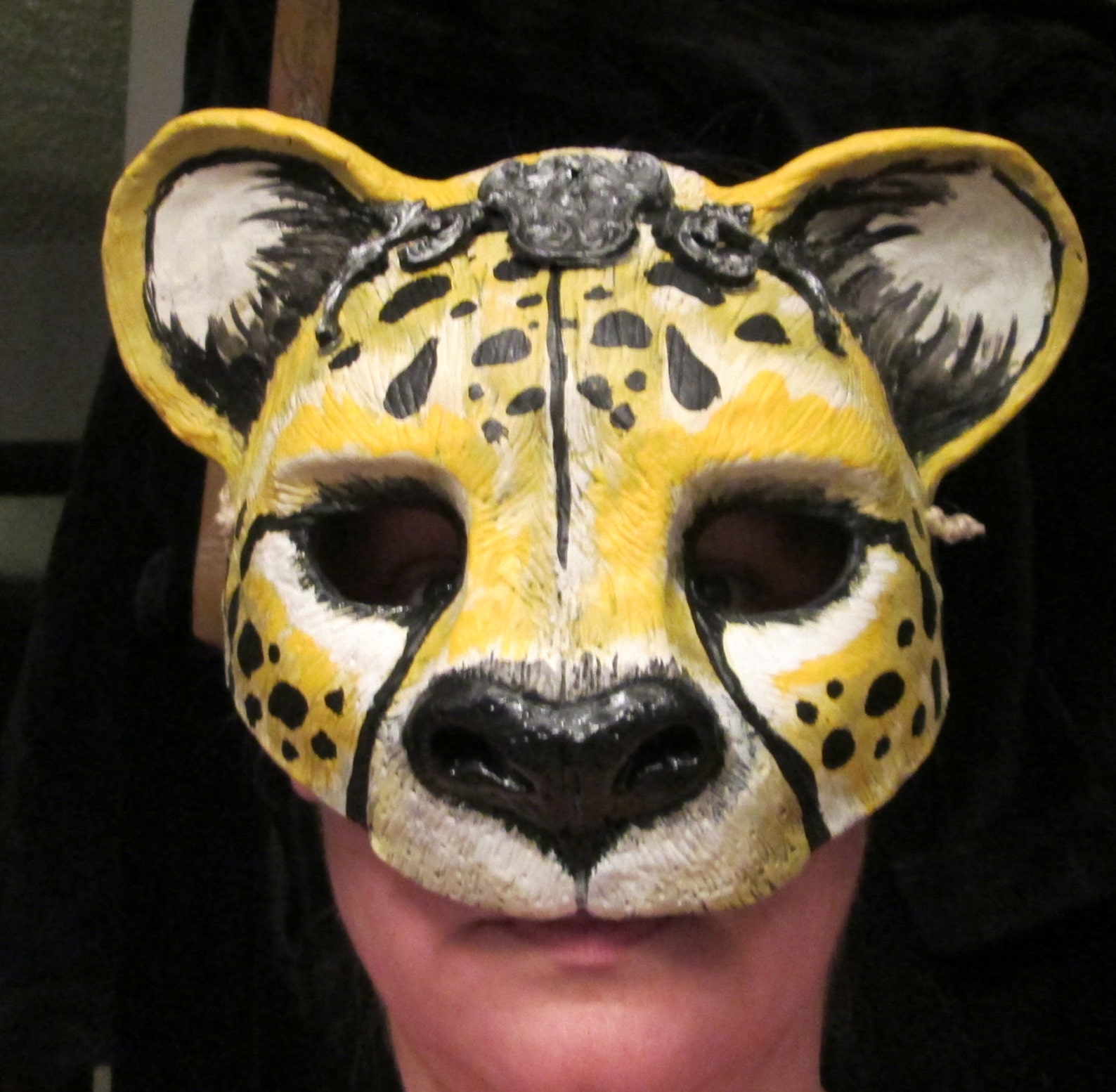Masquerade Mask Cheetah Neko Animal Mask Cat Wildlife | Etsy