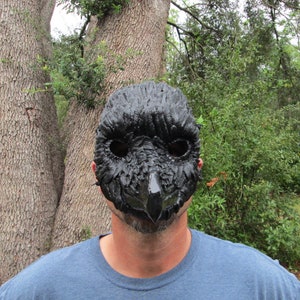 Raven, Realistic, Black Raven Mask, Nevermore, Poe, Black Bird, Crow ...