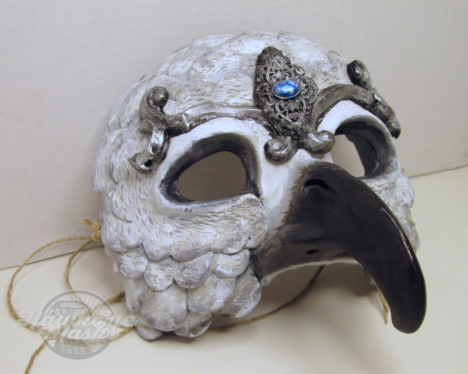 Snow Bird Fantasy Mask Winter Snowbird Custom Made - Etsy