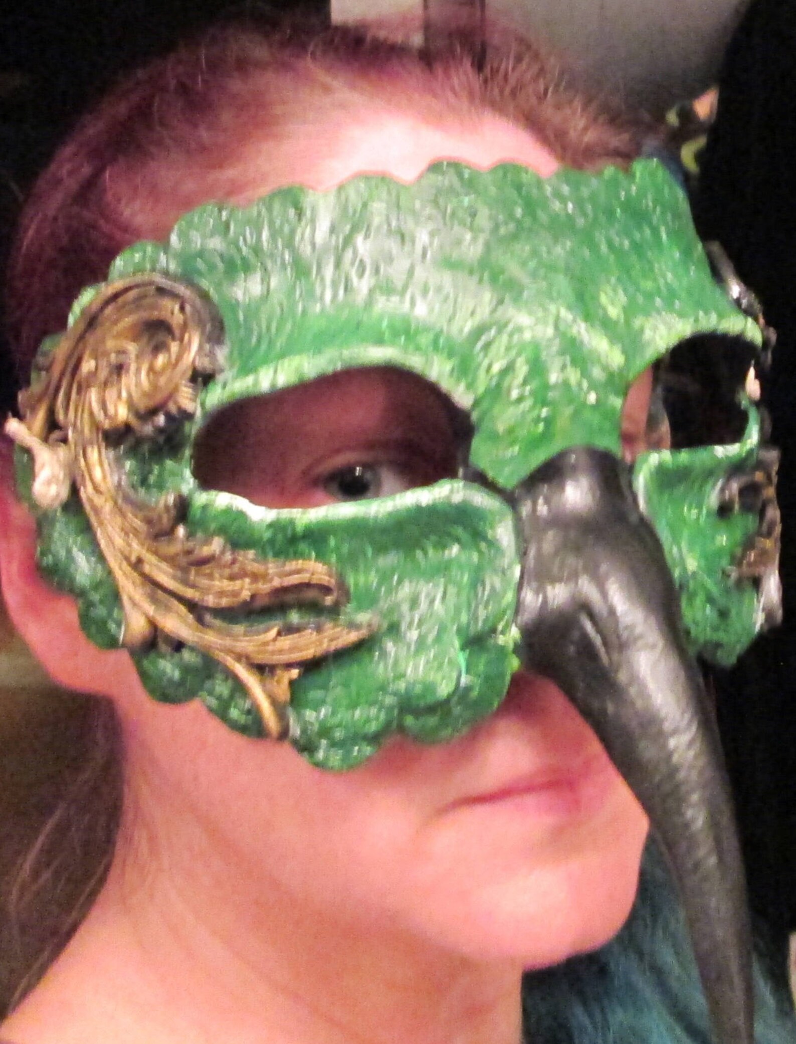 Colibrí máscara máscara de mascarada máscara de disfraces | Etsy