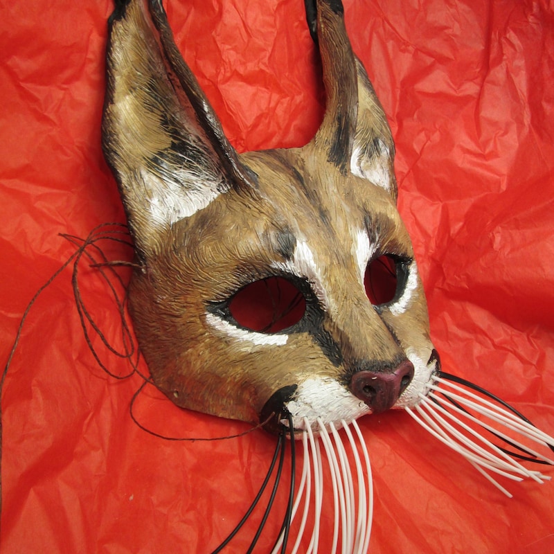 Realistic Cat Masks - Etsy