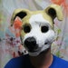 Whippet Dog Costume Mask Sculpture Animal Art Cute Dog - Etsy